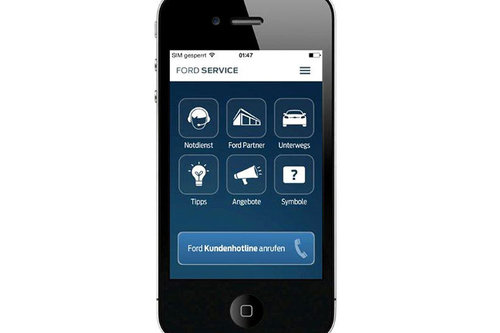Neue kostenlose Ford Service-App - News - AUTOWELT - motorline.cc