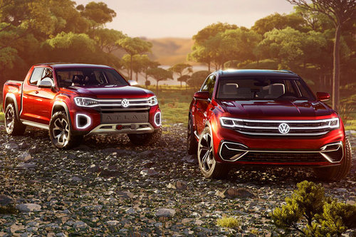 New York Auto Show: VW vergrößert Atlas-Familie - News - AUTOWELT ...